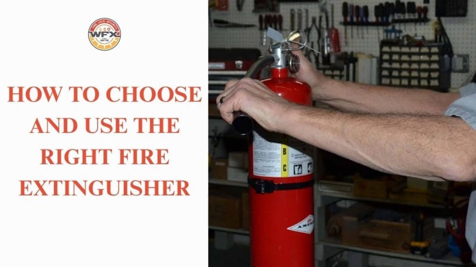 Guide on How to Choose and Use the Right Fire Extinguisher